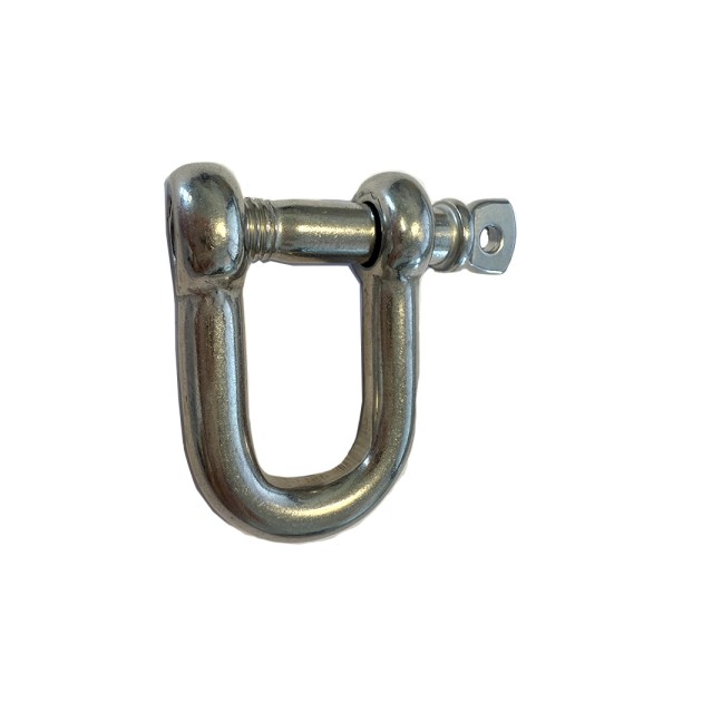 MANILLE DROITE D24 FORGE INOX RESISTANCE 5500 Kg