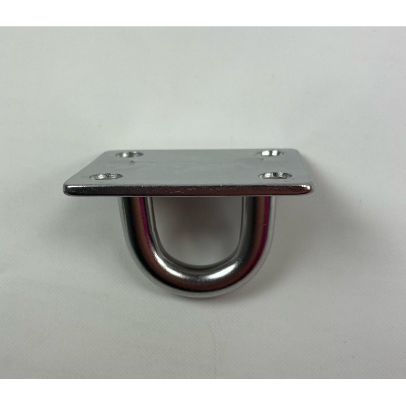 PONTET SUR PLATINE CARRE 50 x 40 Diam 8